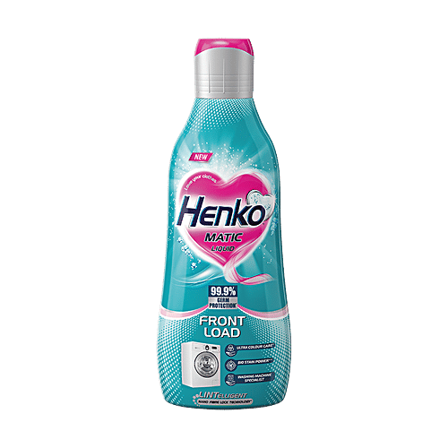 Buy Henko Matic Liquid Detergent - Front Load With Nano Fibre Lock ...