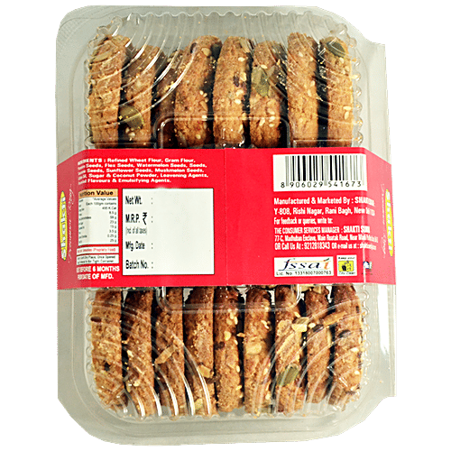 Buy Shakti Special Multiseed Cookies - Premium, Crispy, No ...