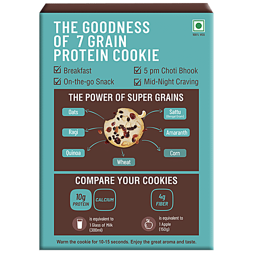 Buy Ritebite Max Protein Cookies - Trail Mix, Rich In Fibre & Calcium ...