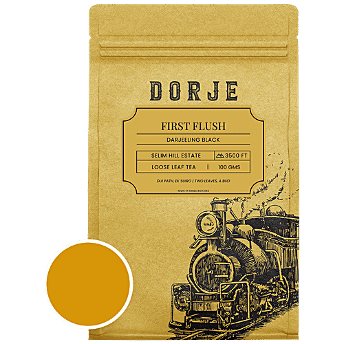 Buy Dorje First Flush Darjeeling Black Tea - With Intense Fruity ...