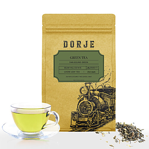 Buy Dorje Monsoon Flush Darjeeling Green Tea - With Light Flavour ...