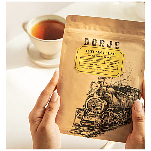 Buy Dorje Autumn Flush Darjeeling Black Tea - With Intense Flavour ...