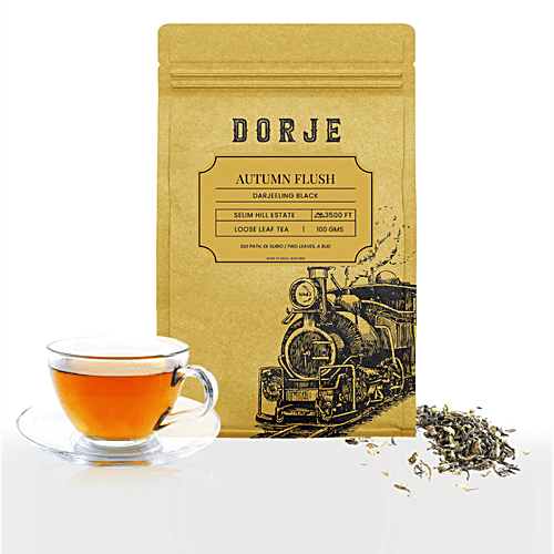 Buy Dorje Autumn Flush Darjeeling Black Tea - With Intense Flavour ...