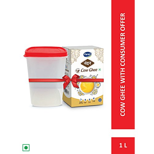 Buy Paras Nandan - Cow Ghee, Contains Vitamin A, E D & K, Enhances ...