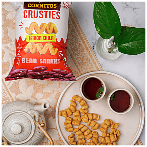 Buy Cornitos Crusties Rajma Snacks - Cholesterol & Gluten Free, Lemon ...