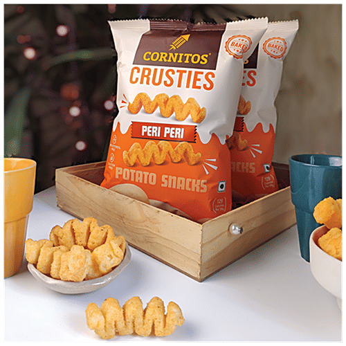 Buy Cornitos Crusties Potato Snacks - Cholesterol & Gluten Free, Peri ...