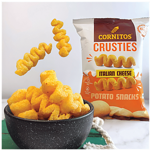 Buy Cornitos Crusties Italian Cheese Potato Puffs Online at Best Price ...