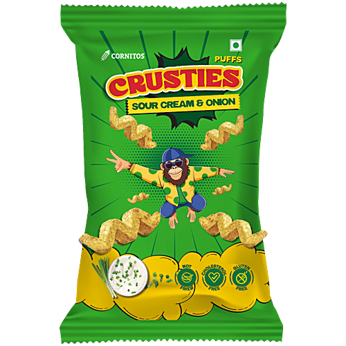 Buy Cornitos Crusties Puffs Sour Cream & Onion Online at Best Price of ...