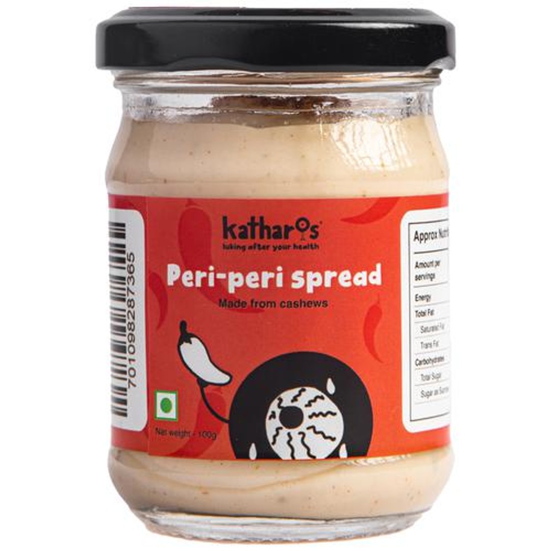 Buy Katharos Vegan Cheese - Healthy Peri Peri Spread / Sauce / Dip ...