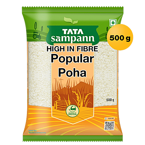 Buy Tata Sampann High in Fibre Popular Poha(Thick) Online at Best Price ...