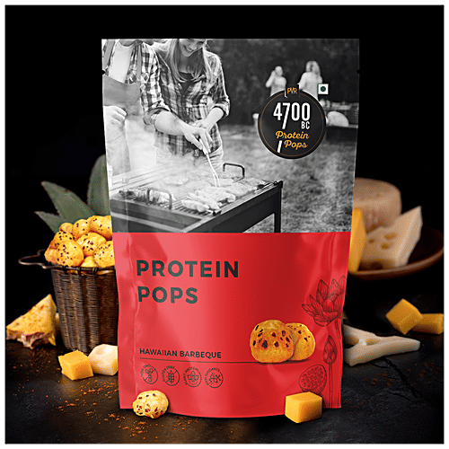 Buy 4700BC Protein Pops - Hawaiian Barbeque, Foxnuts/Makhana, Gluten ...