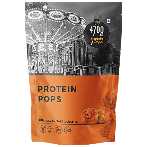 Buy 4700BC Protein Pops - Himalayan Salt Caramel, Foxnuts/Makhana ...
