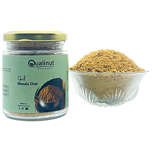 Buy Qualinut Gourmet Gud Masala Chai - Lower Glycemic Index, Rich In ...