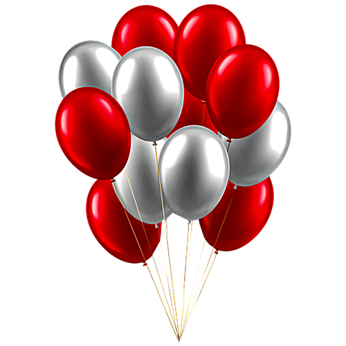 Buy Creative Space Metallic Balloons - For Birthday Parties, Indoor ...