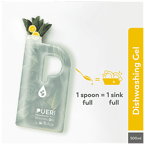 Buy Brand Nourish's PUER Dish Washing Gel - Cleans Dried Up Utensils ...