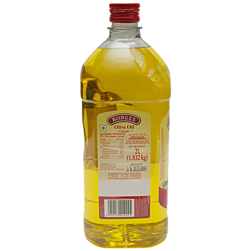 Buy BORGES Pure Olive Oil - Classic, Ideal For Indian Cooking Online at ...