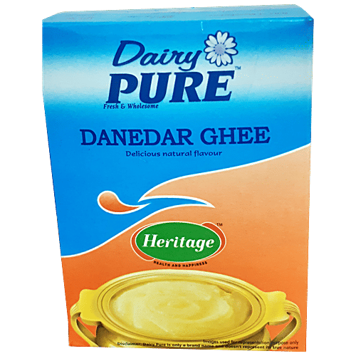 Buy Heritage Dairy Pure Danedar Ghee - Heritage Delicious Natural ...
