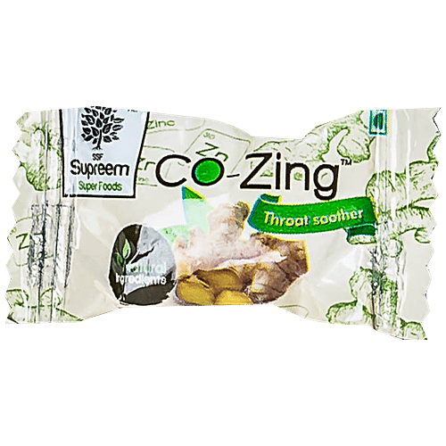 Buy Supreem Super Foods Co-Zing - Throat Soother Candy, Ginger Extract ...