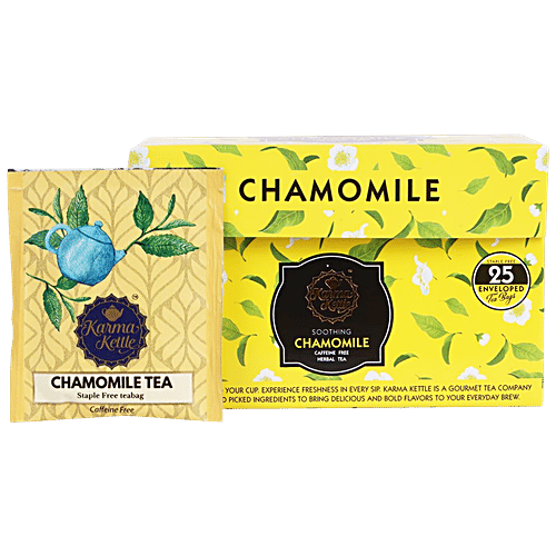 Buy Karma Kettle Soothing Chamomile Herbal Tea - Made With Whole Herbs ...