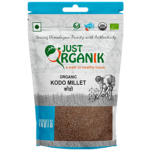 Buy Just Organik Organic Kodo Millet - Healthy, High Protein, For ...