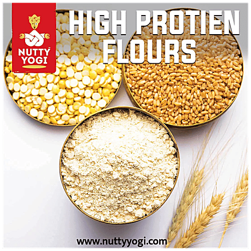 Buy Nutty Yogi Javegodhi Farro Flour/Atta - Rich In Vitamin, Protein ...