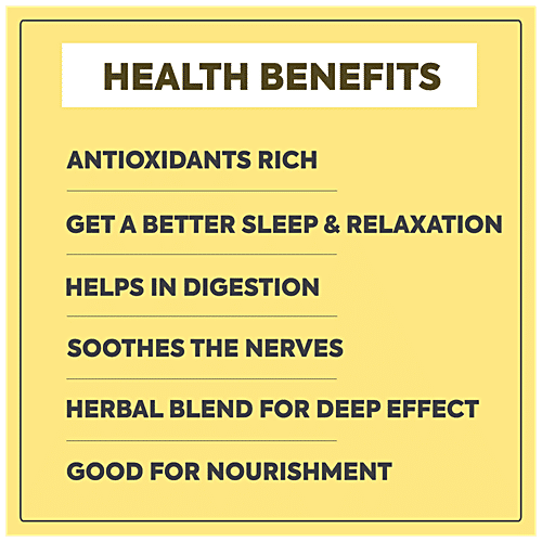 Buy Nutty Yogi Sleep Tea - Herbal, Rich In Antioxidants, Calms The ...