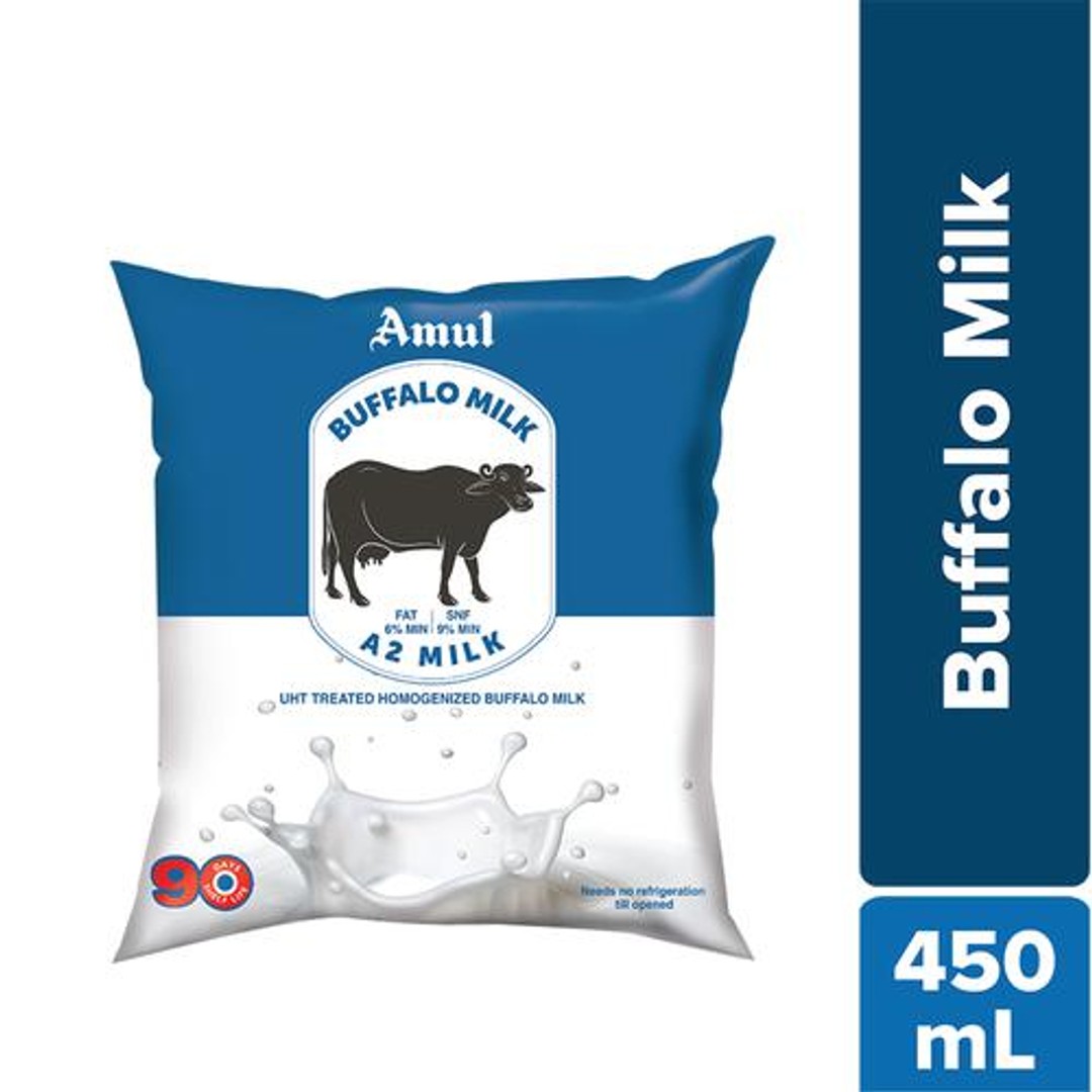 Buy Amul A2 Buffalo Milk - Homogenised, Rich In Nutrients, Thick & Creamy, No Preservatives ...