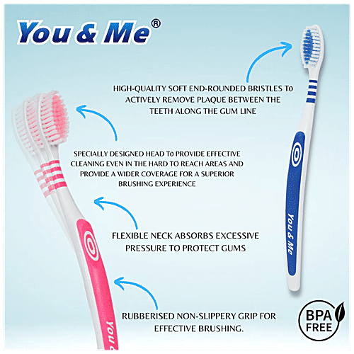 Buy You & Me You & Me Active Toothbrush & Tongue Cleaner - Helps ...