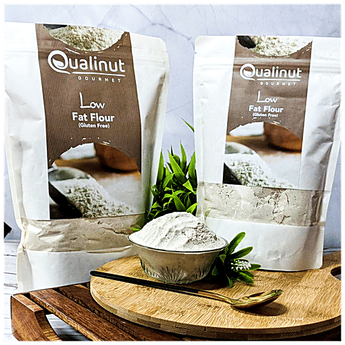 Buy Qualinut Gourmet Low Fat Flour - Gluten Free, Light & Easy To ...