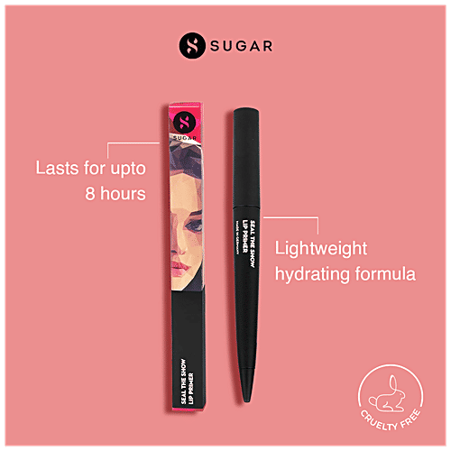 Buy SUGAR Cosmetics Seal The Show Lip Primer - Light Weight Hydrating ...