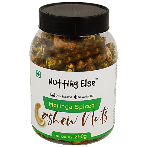 Buy NUTTING ELSE Moringa Spiced Cashew Nuts - Rich In Protein ...