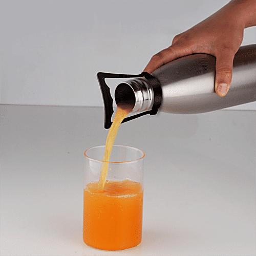 Buy Borosil Hydra Bolt Hot & Cold Stainless Steel Flask/Water Bottle ...