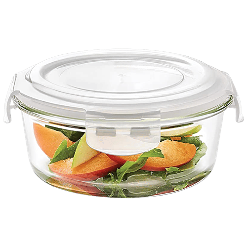 Buy Borosil Glass Storage Container/Tiffin - With Lid, Borosilicate ...
