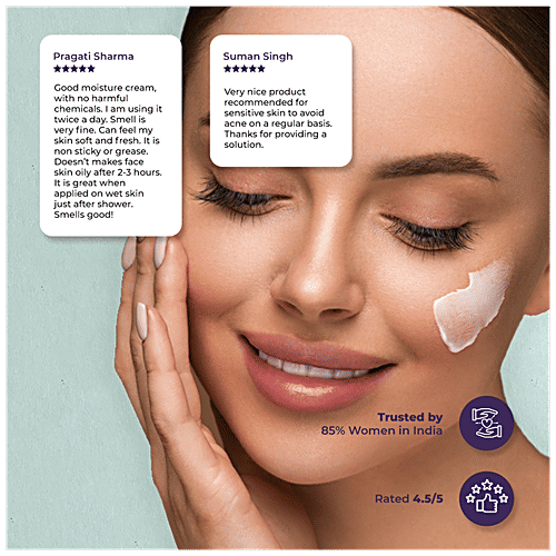 Buy Sanfe Promise Face Lush Cream With Squalane & Niacinamide - For All ...