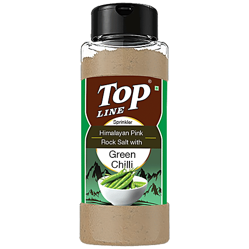 Buy TopLine Himalayan Pink Rock Salt - With Natural Green Chilli, Rich ...
