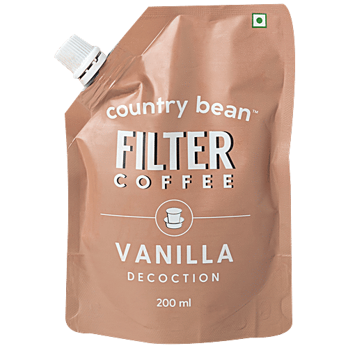 Buy Country Bean Filter Coffee - Vanilla Decoction, Made With Robusta ...