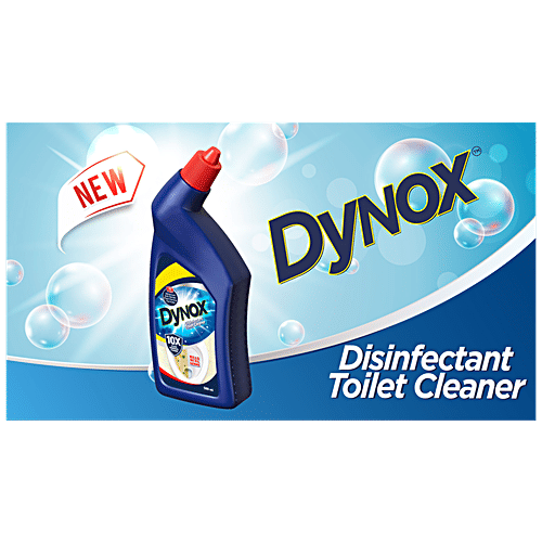 Buy DYNOX Disinfectant Toilet Cleaner - Advanced Anti Germs Flow Control Formula, Removes Tough ...