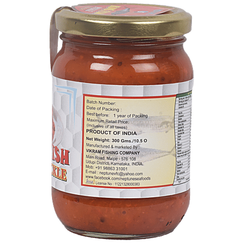 Buy Neptune King/Seer Fish Pickle - Non Vegetarian Condiment, Served As ...