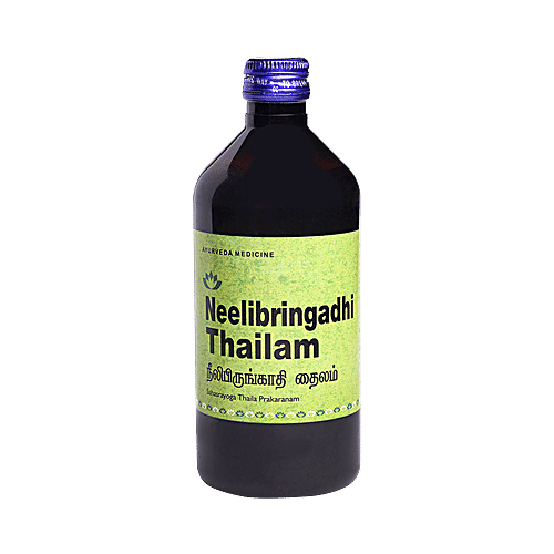 Buy Gandhigram's Neelibringadi Thailam Hair Tonic - Ayurvedic Medicine ...