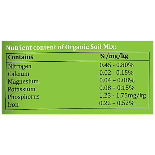 Buy Green Roots Organic Soil Mix - With Cocopeat, Vermicompost & Neem ...