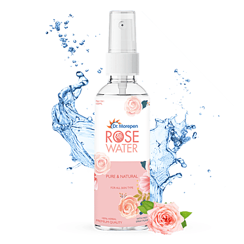 Buy Dr. Morepen Rose Water With Mist Spray Pump - Pure & Natural ...
