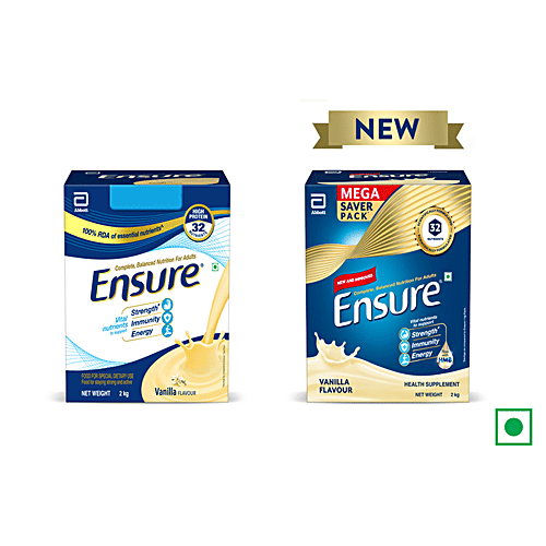 Buy Ensure Health Drink With High Protein - Vanilla Flavour, Provides ...