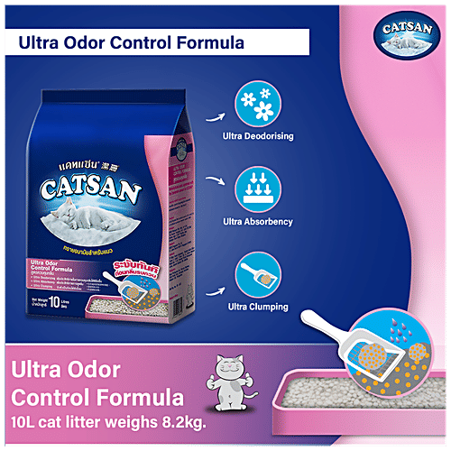 Buy Catsan Ultra Odour Control Formula - Sanitation Sand For Cats ...