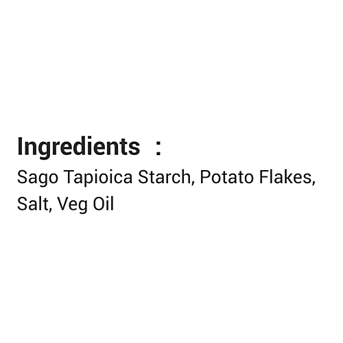 Buy BALASA Aloo Sabudana Sticks/Papad/Fryums - Crispy Online at Best ...