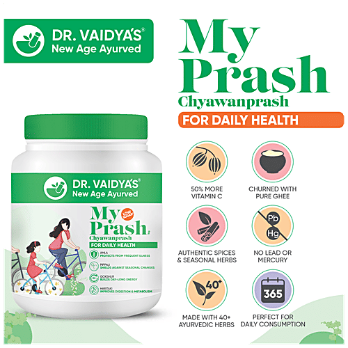 Buy Dr. Vaidyas My Prash - Chyawanprash, For Daily Health, Improves ...