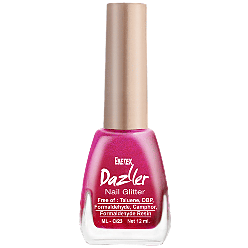 Buy Eyetex Dazller Nail Glitter - DMA10, Chip Resistant Formula, Super ...