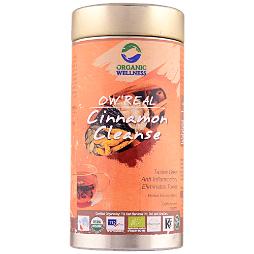 Buy Organic Wellness Cinnamon Cleanse Tea - Rich In Anti-Inflammatory ...