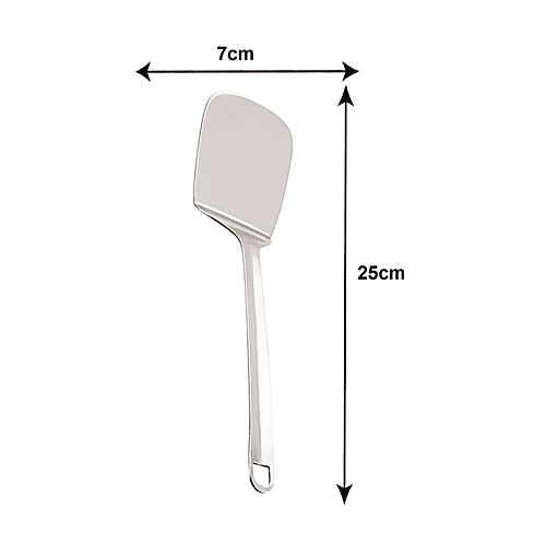 Buy Petals Steel Mini Cooking/Serving/Spoon/Spatula-Dosa Palta/Taveta ...