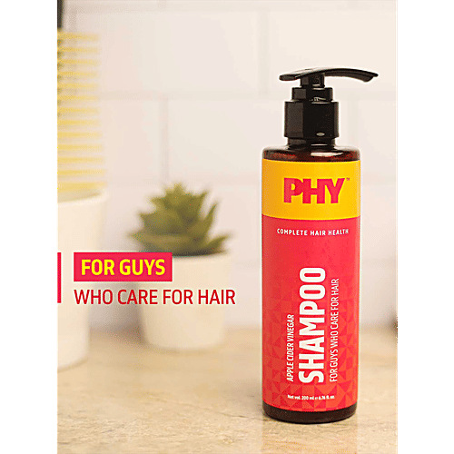 Buy Phy Apple Cider Vinegar Shampoo - Complete Hair Health, pH Balanced ...