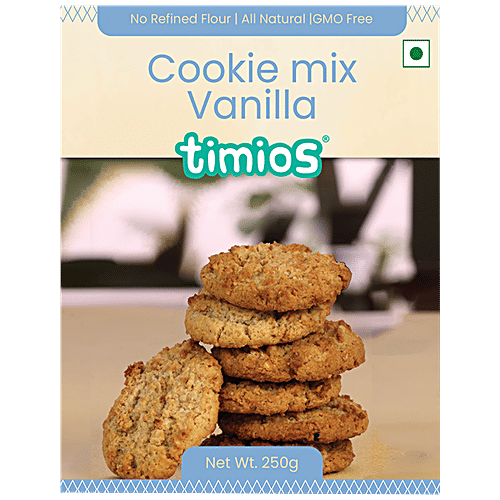 Buy Timios Vanilla Cookie Mix - Made With Multigrain, Rich In Protein ...